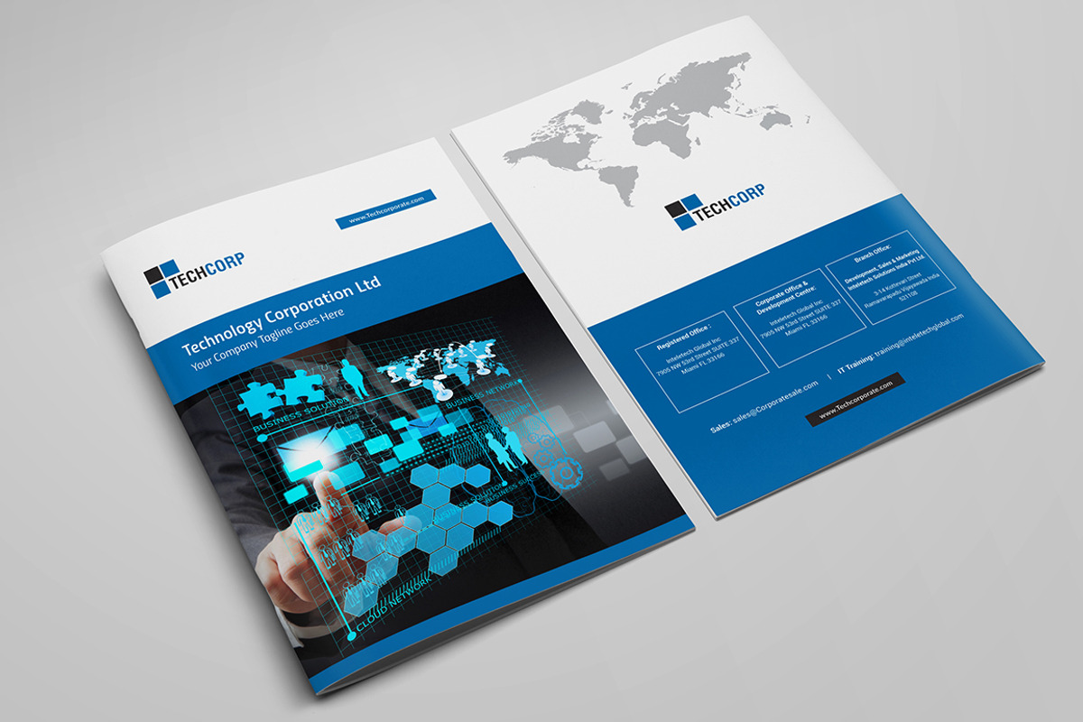 Technology Brochure Template 22, a Brochure Template by Layout Design