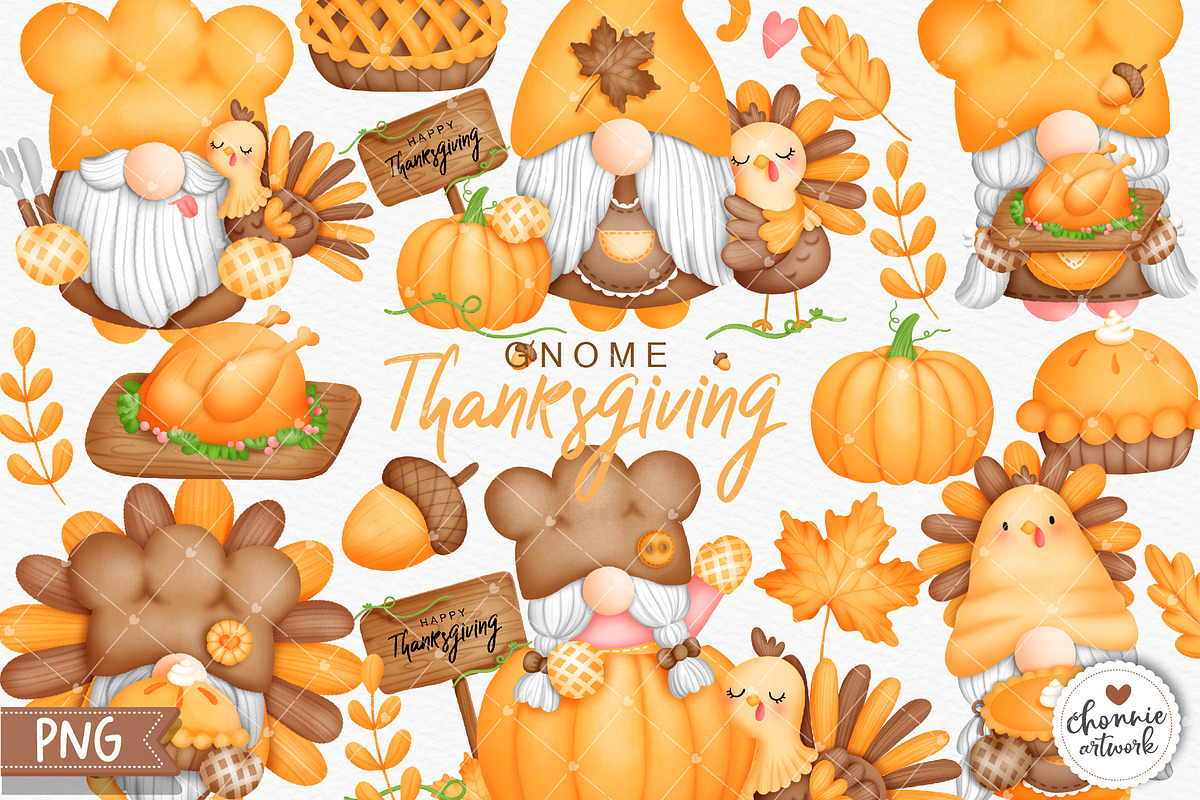 Autumn clipart bundle, fall clipart, a Seasonal Illustration by ...