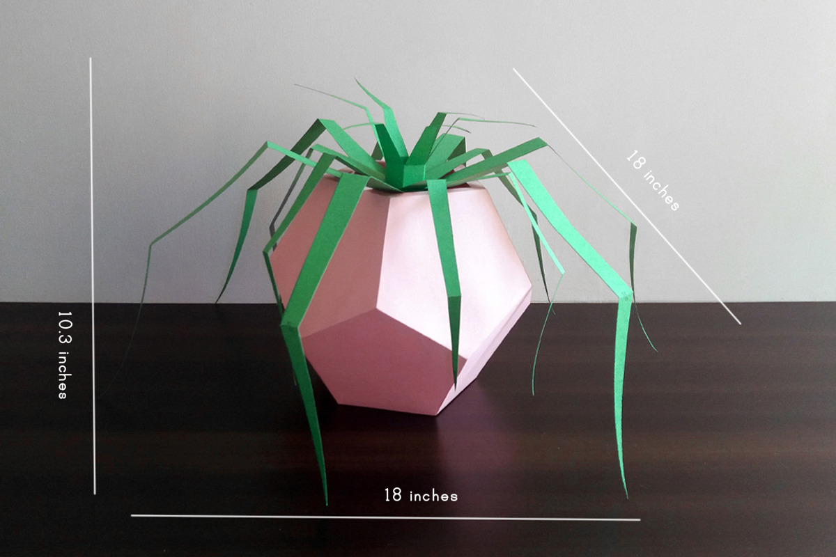 DIY Pentagon Planter -3d papercrafts, a Templates & Theme by PAPER ...