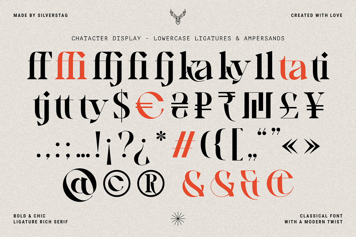 Archer Display - Ligature Serif Font, a Serif Font by SilverStag Type Foundry