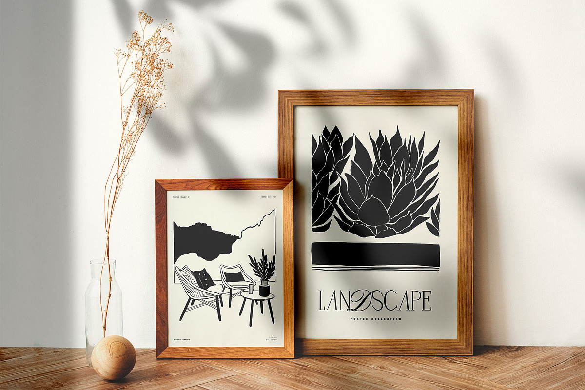 Landscape Poster Builder | Creative Market