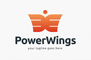 Power Wings Logo Template, a Branding & Logo Template by PixaSquare ...