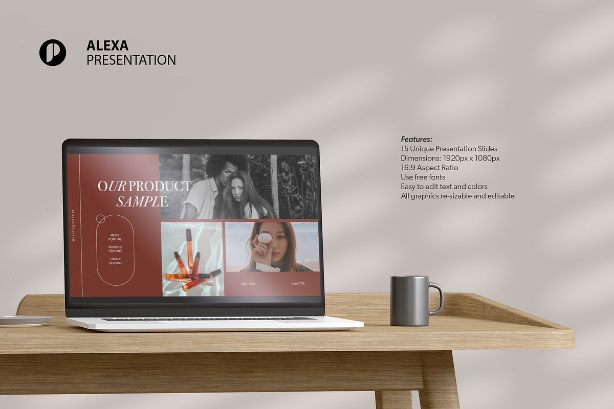 Alexa brand guidelines presentation, a Presentation Template by peterdraw