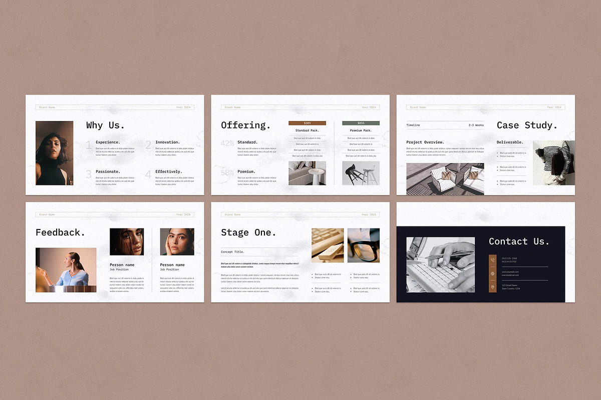 Media Kit Template Presentation, a Presentation Template by TemplatesForest