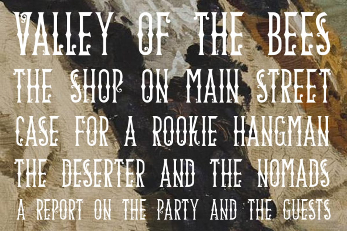 Frolka, a Font by Brendan Ciecko