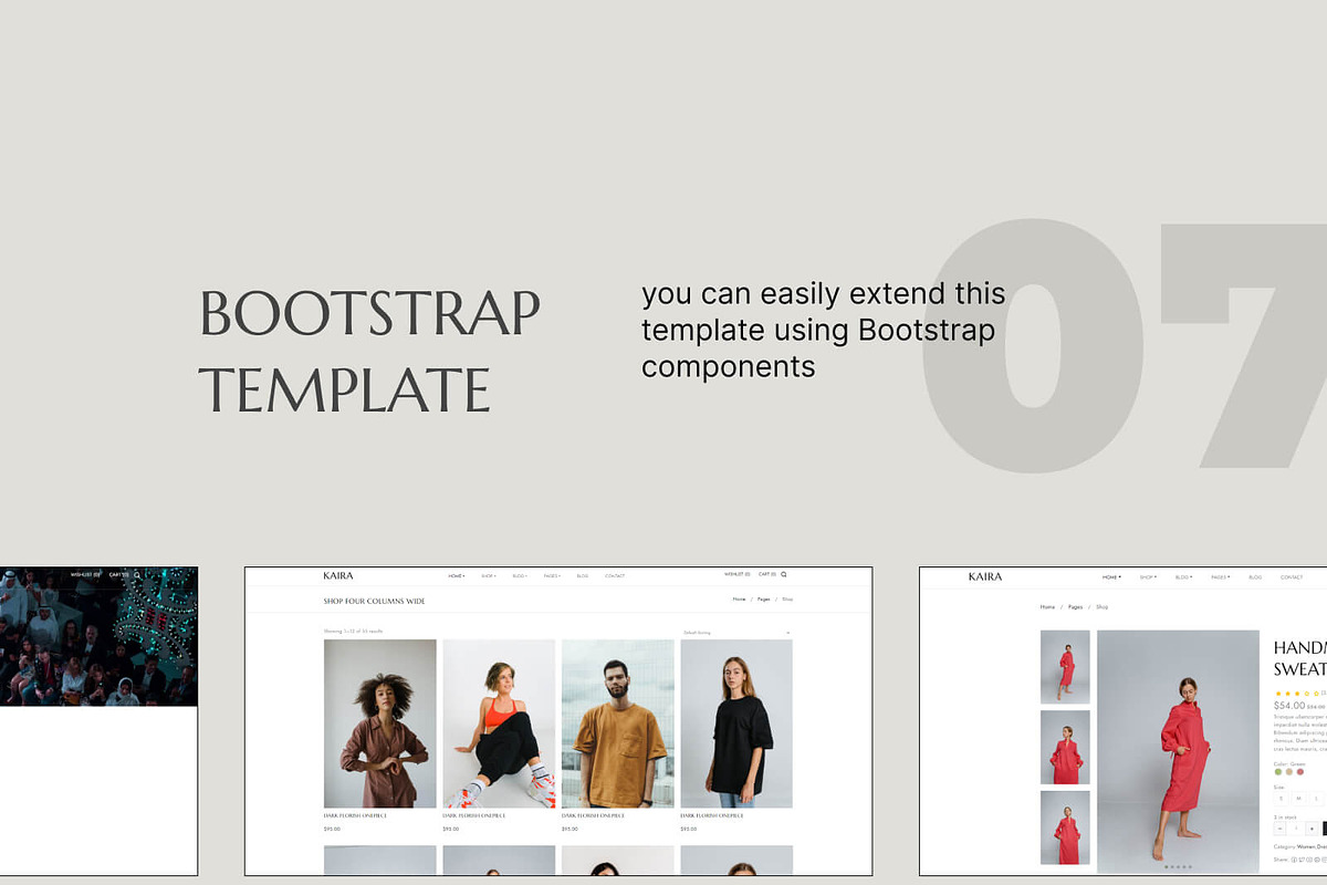 Kaira - Fashion Store HTML Template, a HTML Template by TemplatesJungle