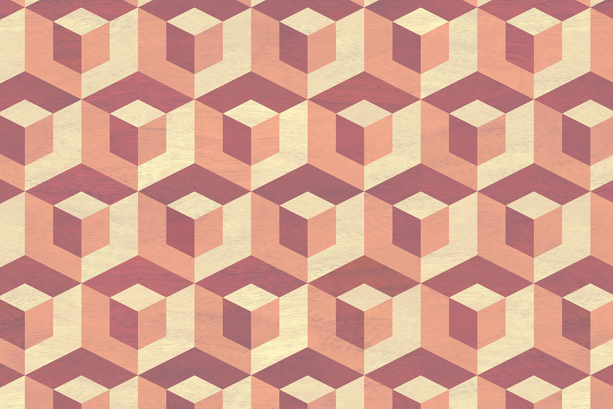 Geometric Marquetry Patterns, a Pattern Graphic by The Artifex Forge