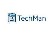 Tech Man Logo, a Branding & Logo Template by Mauro Bertolino