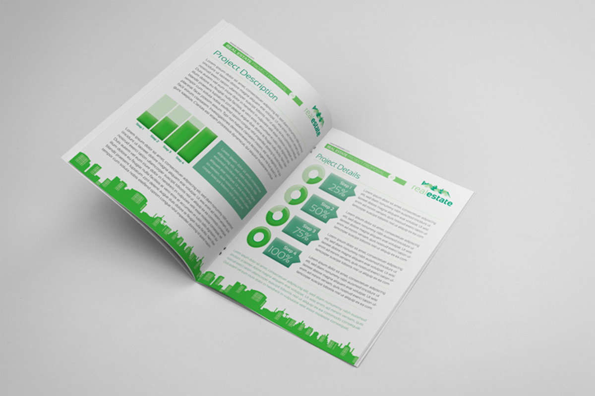 Real Estate Proposal Template, a Brochure Template by ContestDesign