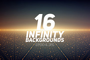 16 Infinity Backgrounds, a Texture Graphic by GarryKillian