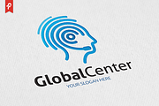 Global Center Logo, a Branding & Logo Template by ft.studio