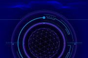 Futuristic HUD, Touch GUI Elements | Illustrations ~ Creative Market