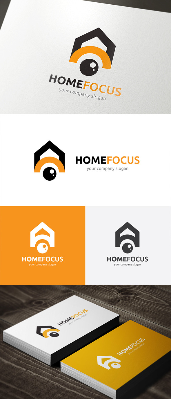 Home Focus, a Branding & Logo Template by Vectorwins Premium Shop ...