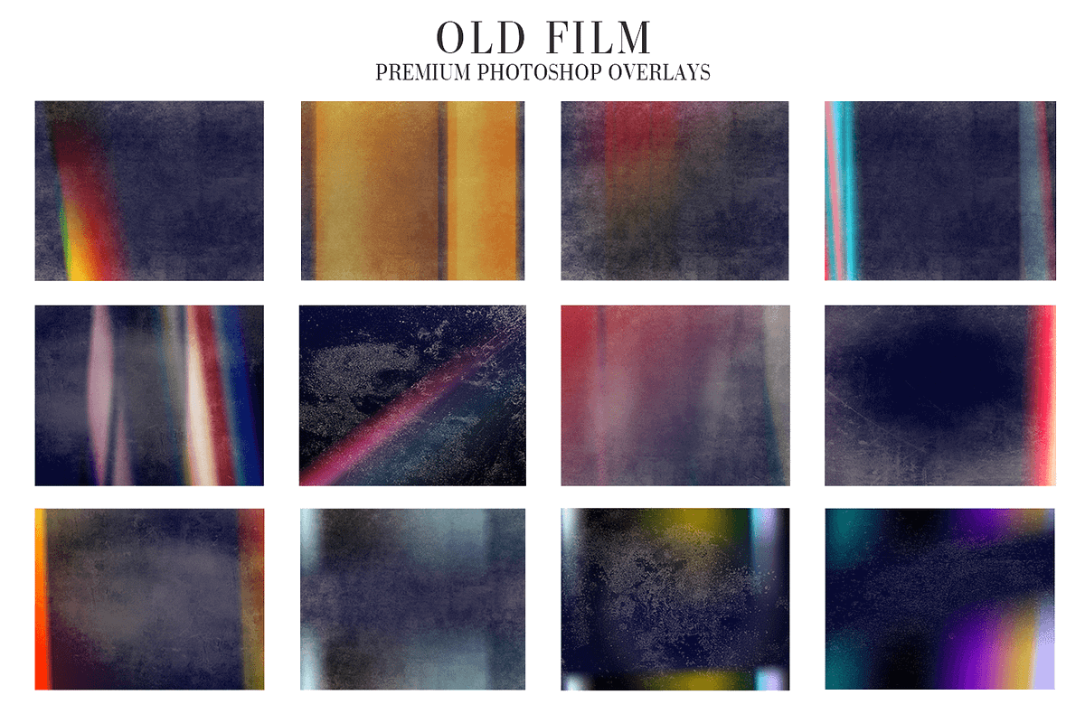 Old Film Overlays Photoshop, a Plug-in Add-On by FixThePhoto