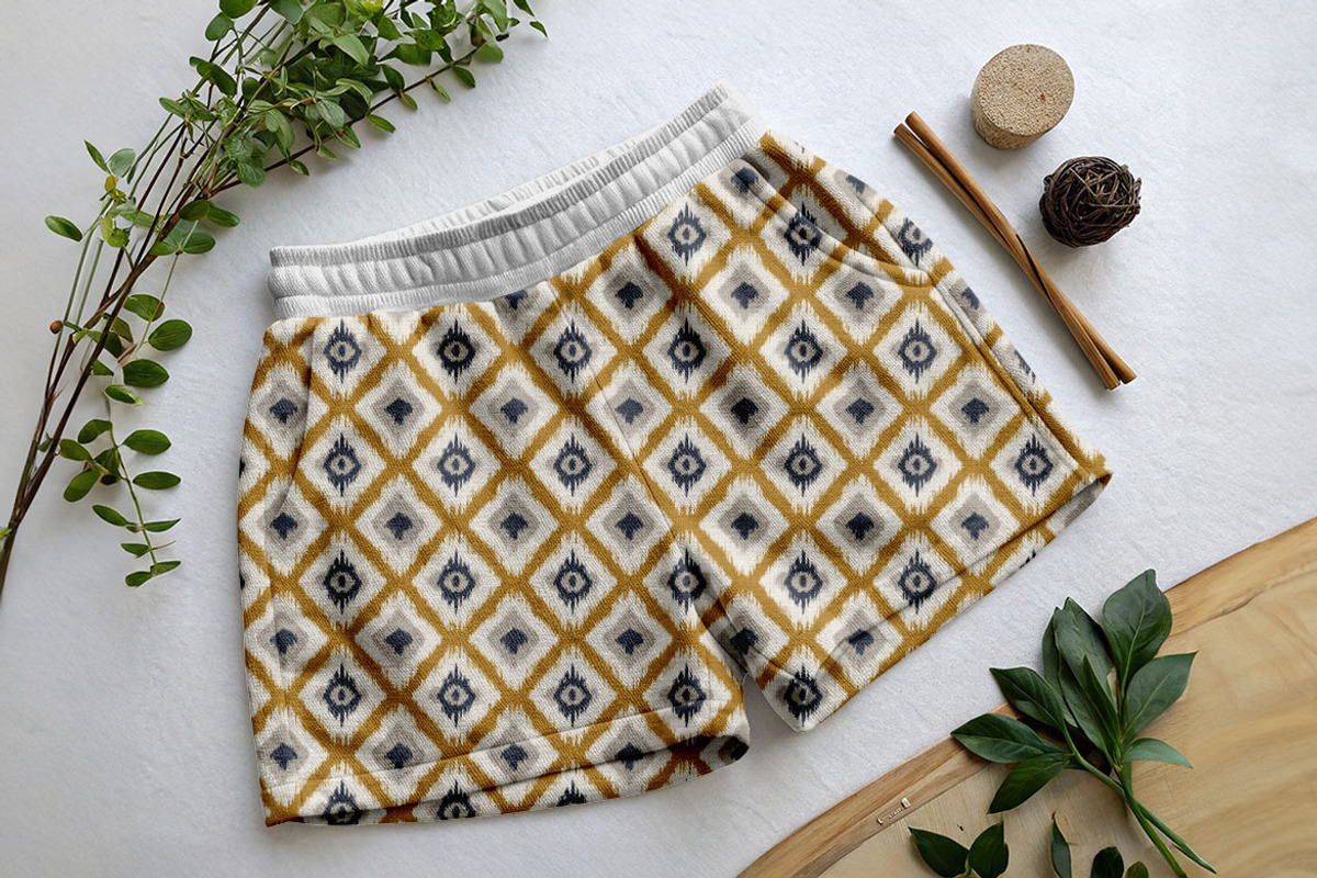 Muted Ikat Geometric Patterns, a Pattern Graphic by one-touch