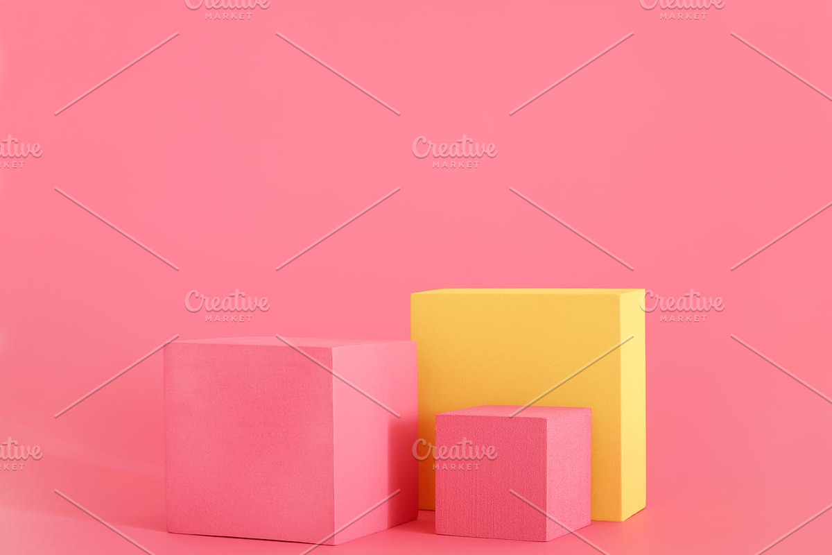 Podium mockups set, JPEG, an Advertising Mockup by Creativebird ...