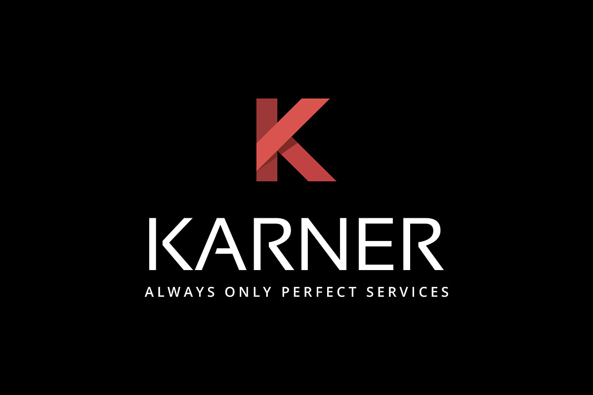 Korner Letter K Logo Template, a Branding & Logo Template by Tovarkovdesign