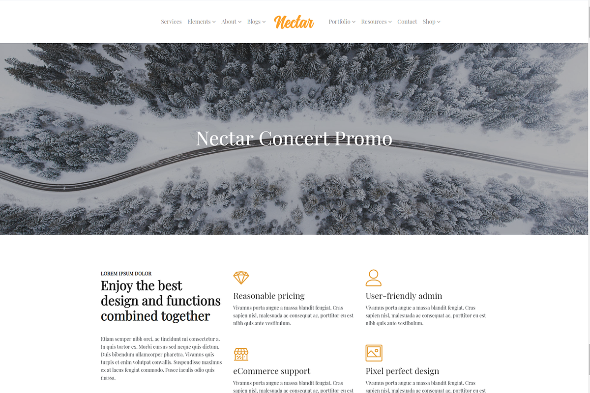 Nectar Multi-Purpose WordPress Theme