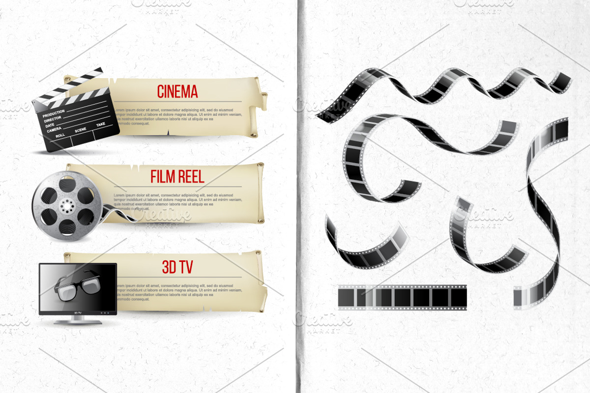 Cinematography, an Illustration by handsketched