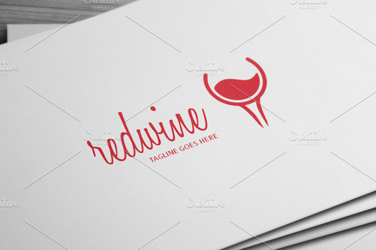 Red Wine Logo, a Branding & Logo Template by artnook
