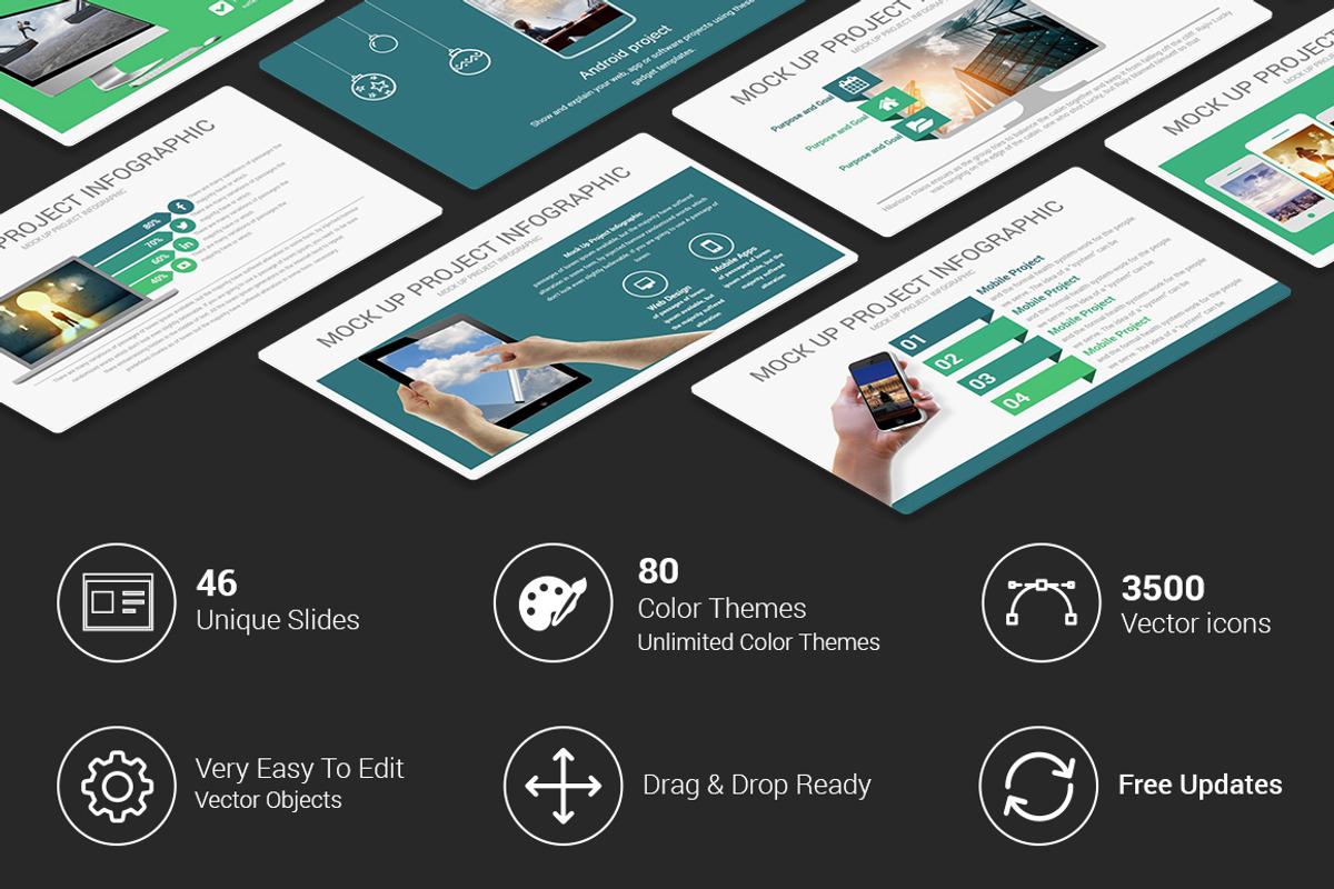 Mock-ups PowerPoint Template, a Presentation Template by OceanArt