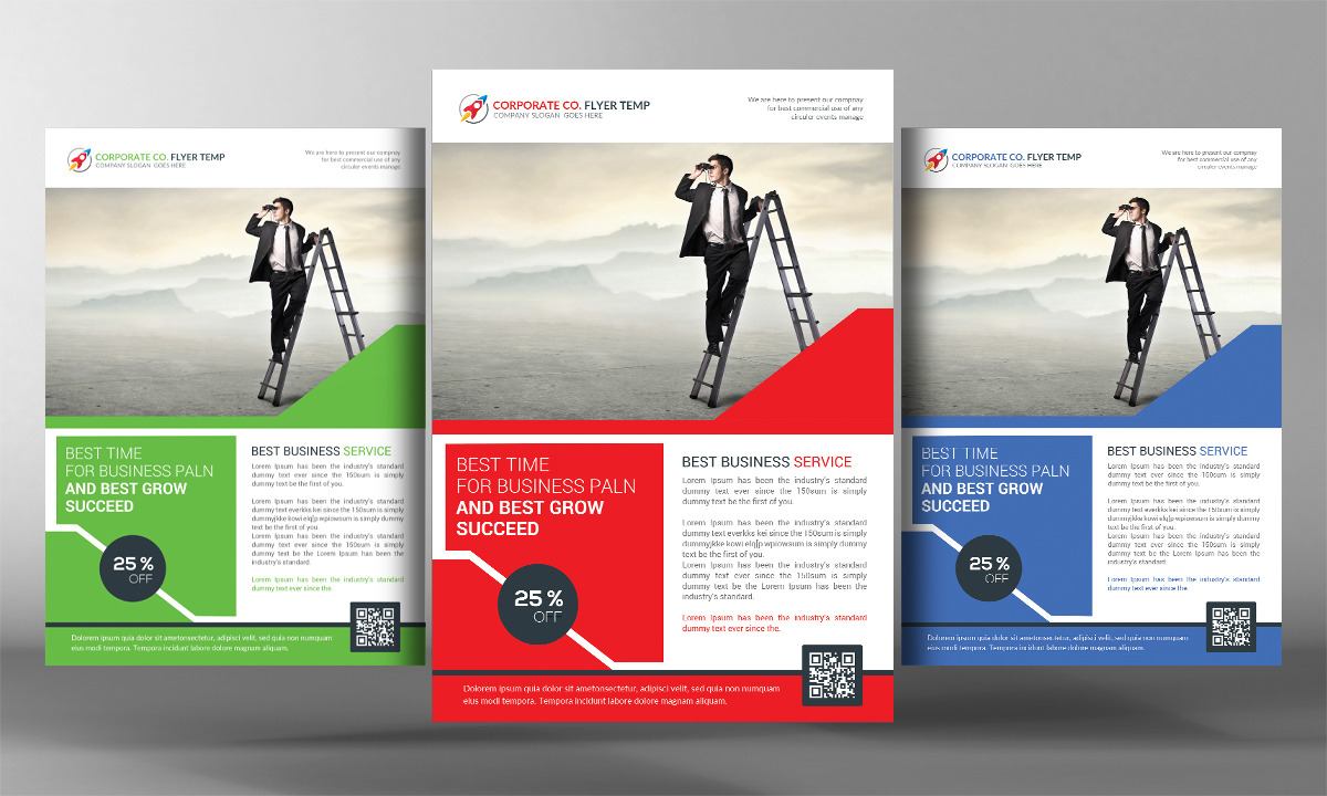 Business Promotion Flyer Template, a Flyer Template by graphicforest