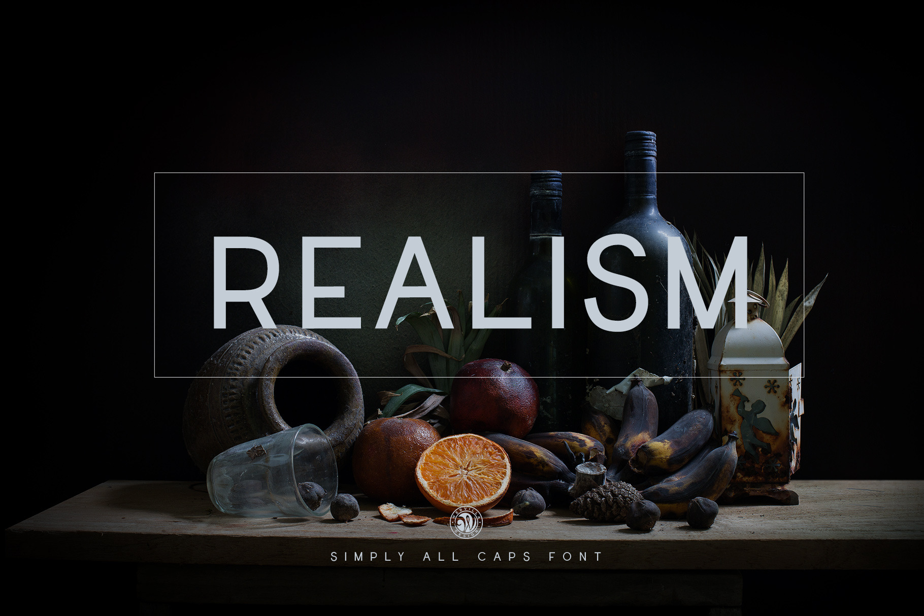 Realism Font, a Sans Serif Font by Webvilla Studio | Creative Market