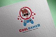 Cool Gamer Logo, a Branding & Logo Template by Design_Planet | Creative ...