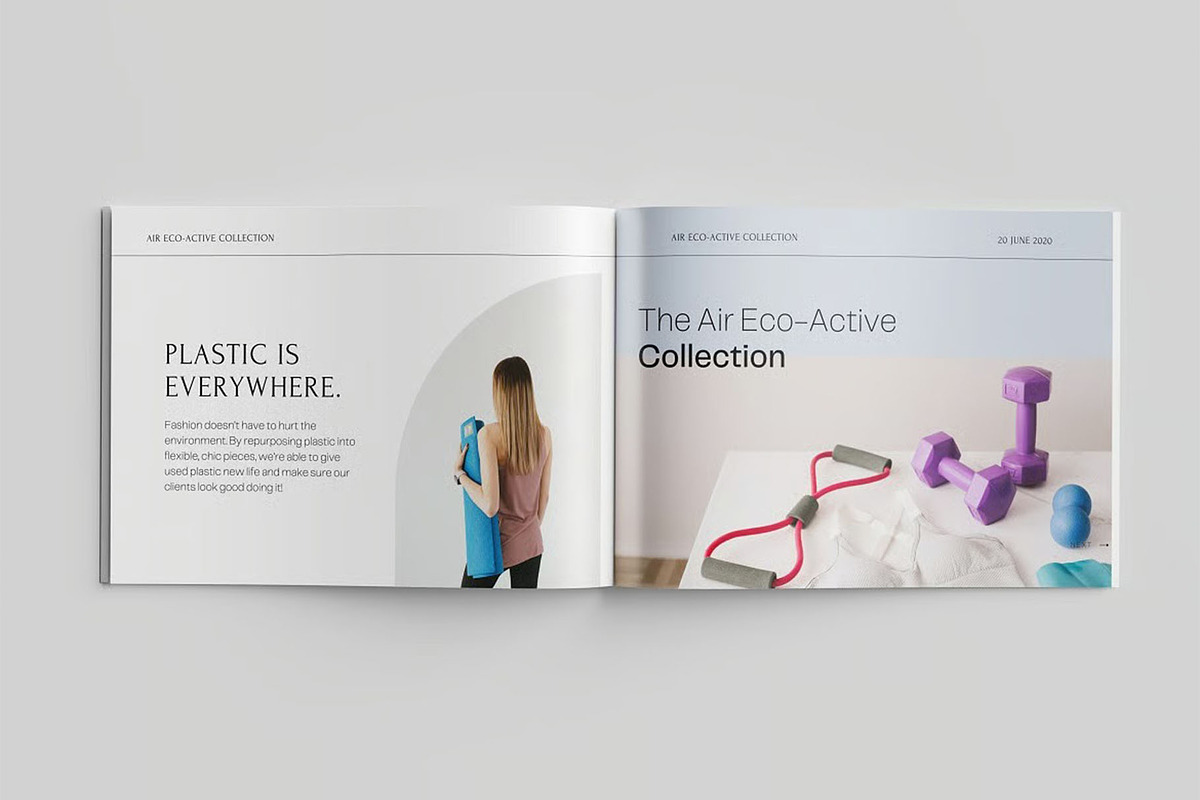 Landscape Brochure Mockup