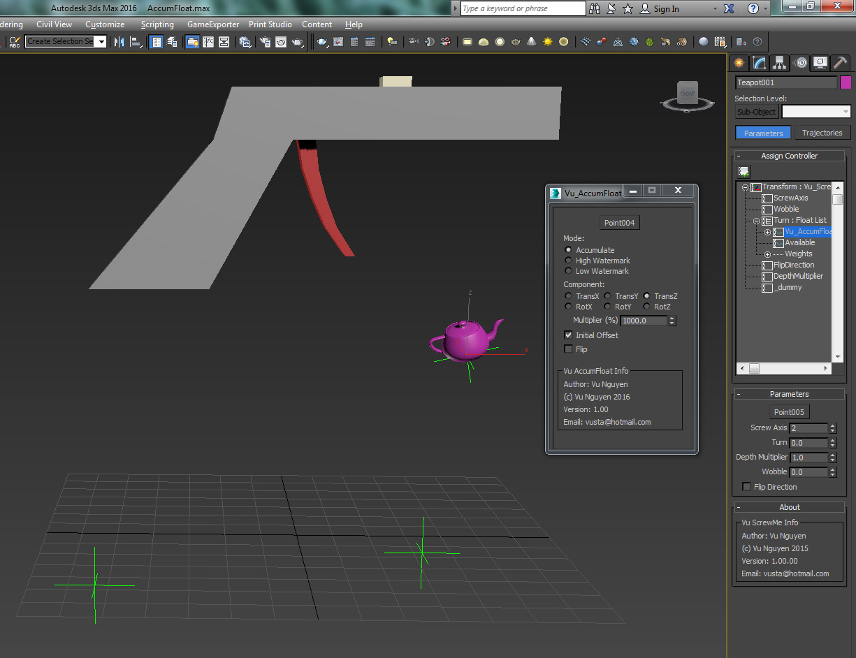 MCG AccumFloat, an Object 3D Model by Candy Shop