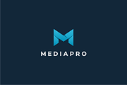 Media Pro - Letter M Logo | Branding & Logo Templates ~ Creative Market