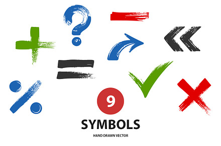 50 Math Symbols Round Corner Icons | Icons ~ Creative Market