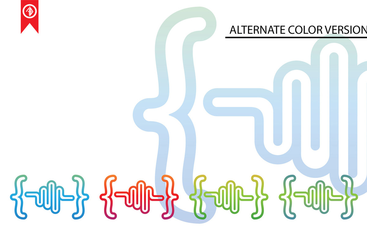 Audio Code - Logo Template, a Branding & Logo Template by Artha Desain ...