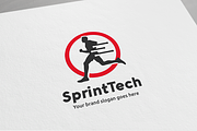Running Technology Logo, a Branding & Logo Template by WheelieMonkey