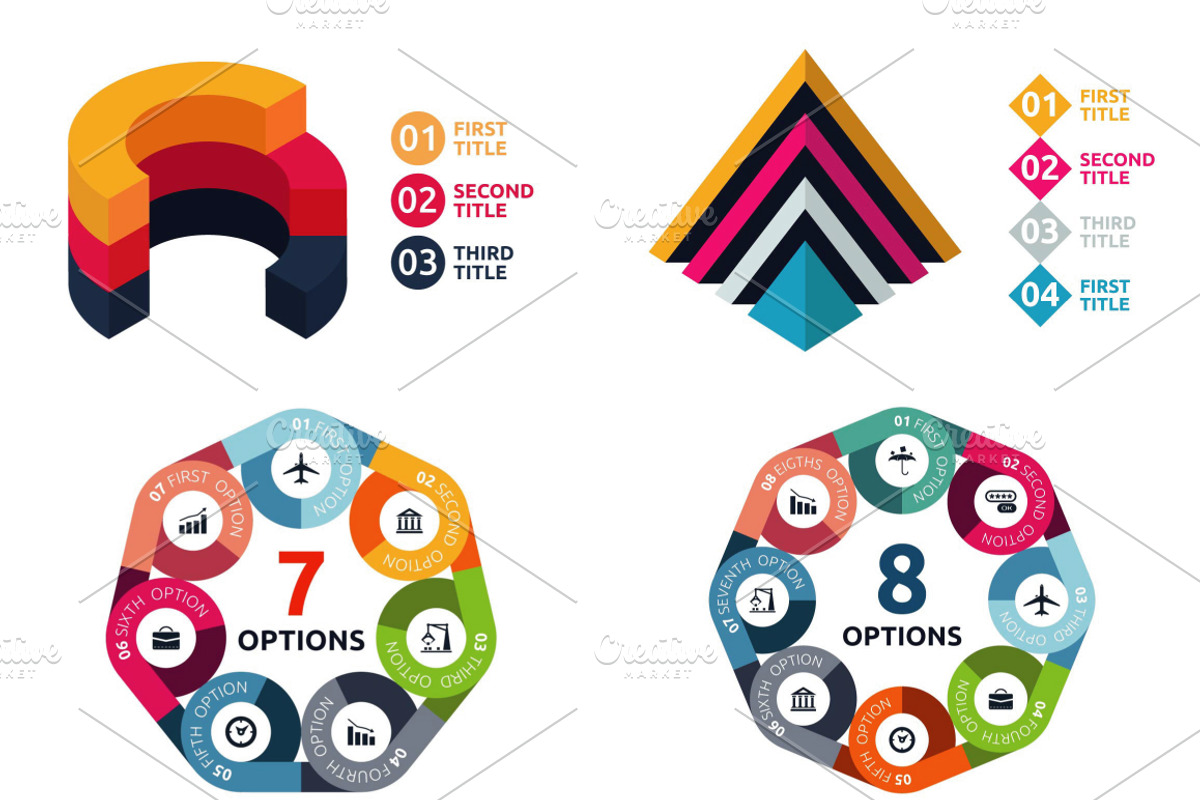 Flexible Infographic Bundle 60% OFF, a Presentation Template by ...
