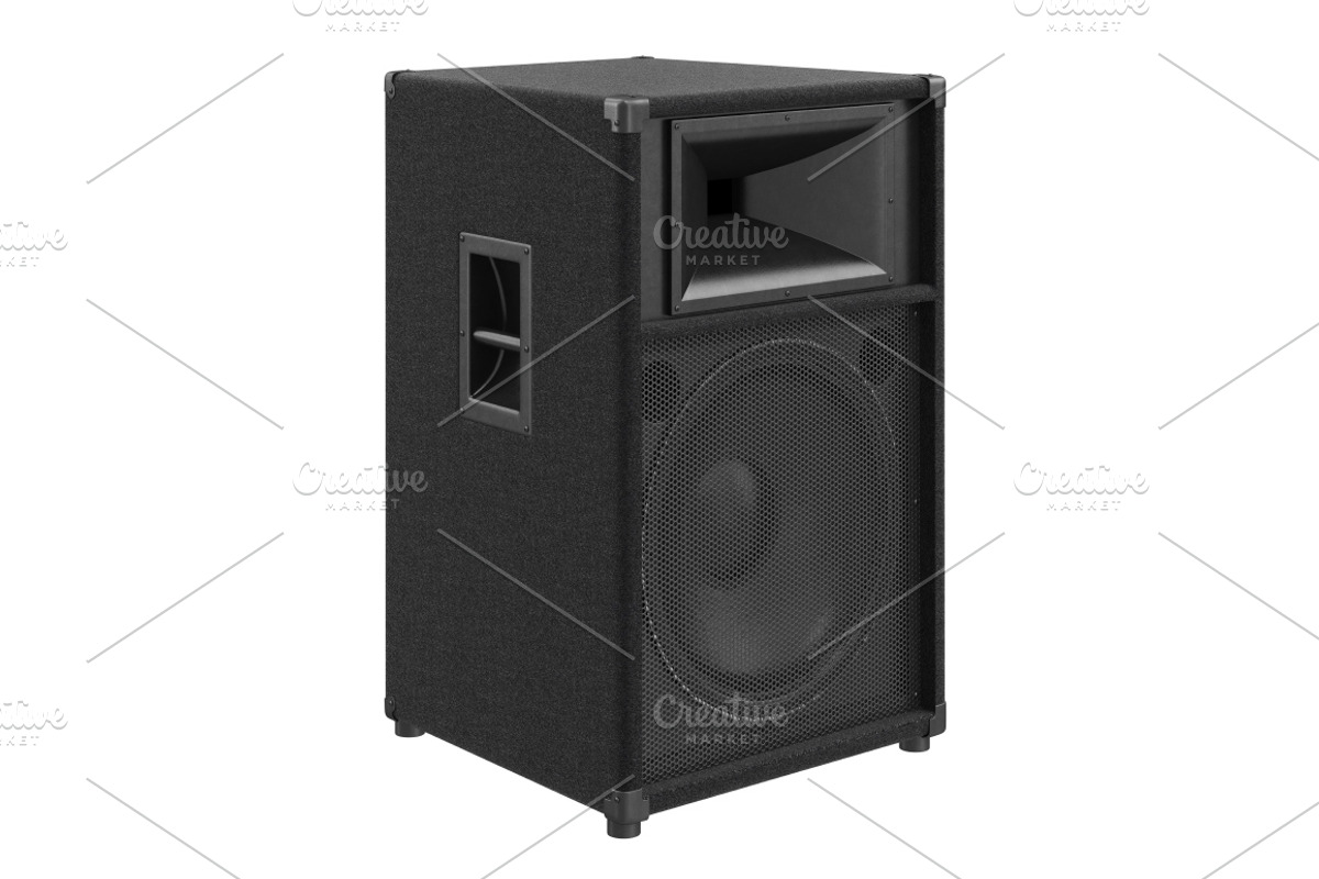 Speakers audio loud system set, an Object Graphic by ARTYuSTUDIO