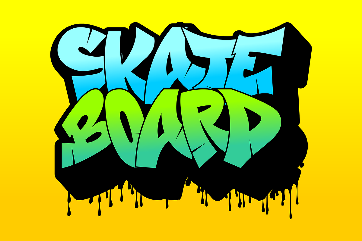 Brick Edgie - Powerful Graffiti Font, a Blackletter Font by figuree studio