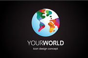 Your World logo - Logo Template, a Branding & Logo Template by marish ...