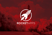 Rocket Apps Logo, a Branding & Logo Template by Maximum Designstudio