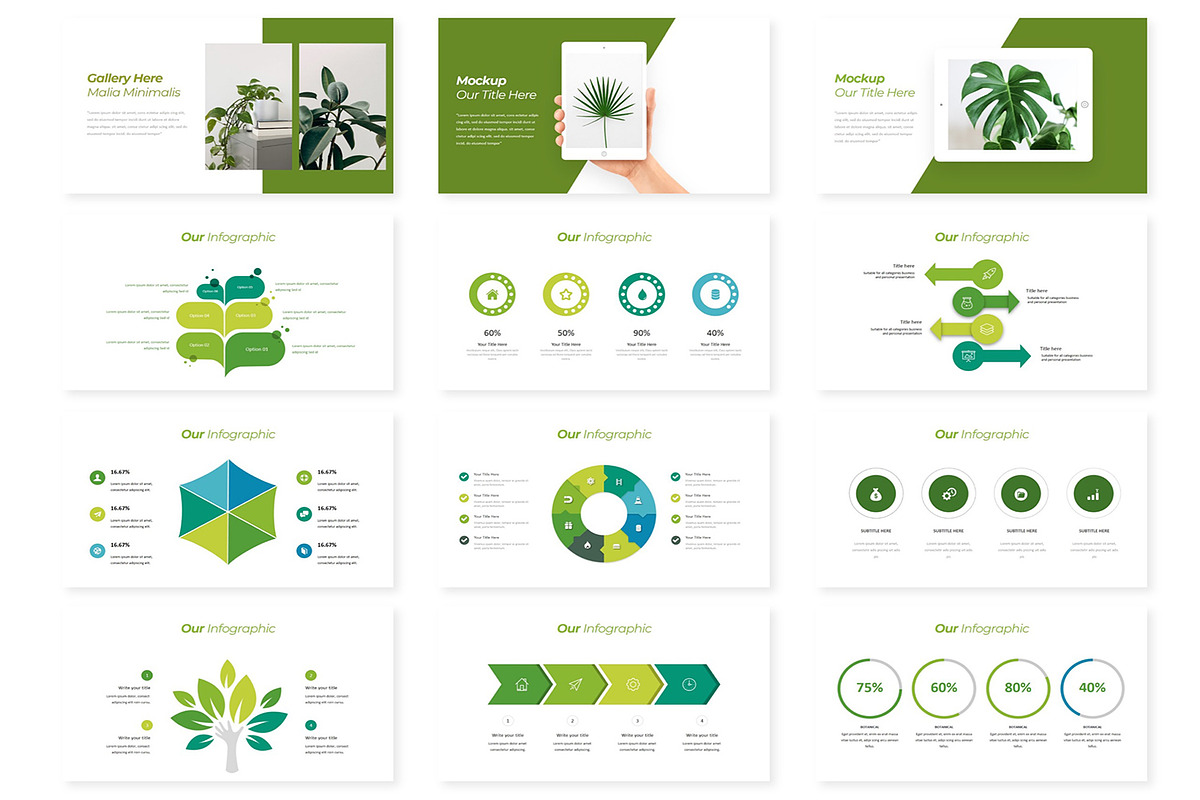 Malia - Google Slide Template, a Presentation Template by AQR Studio