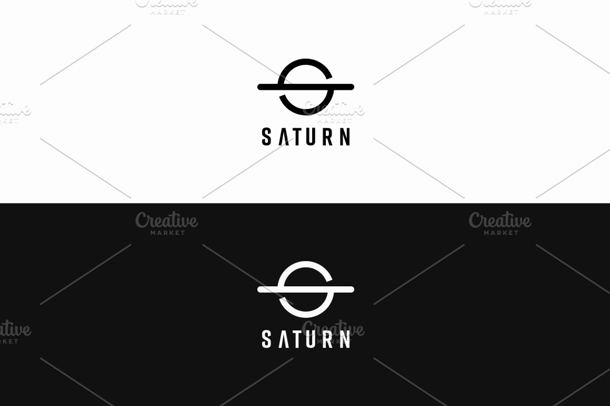 Saturn Logo, a Branding & Logo Template by drawzen