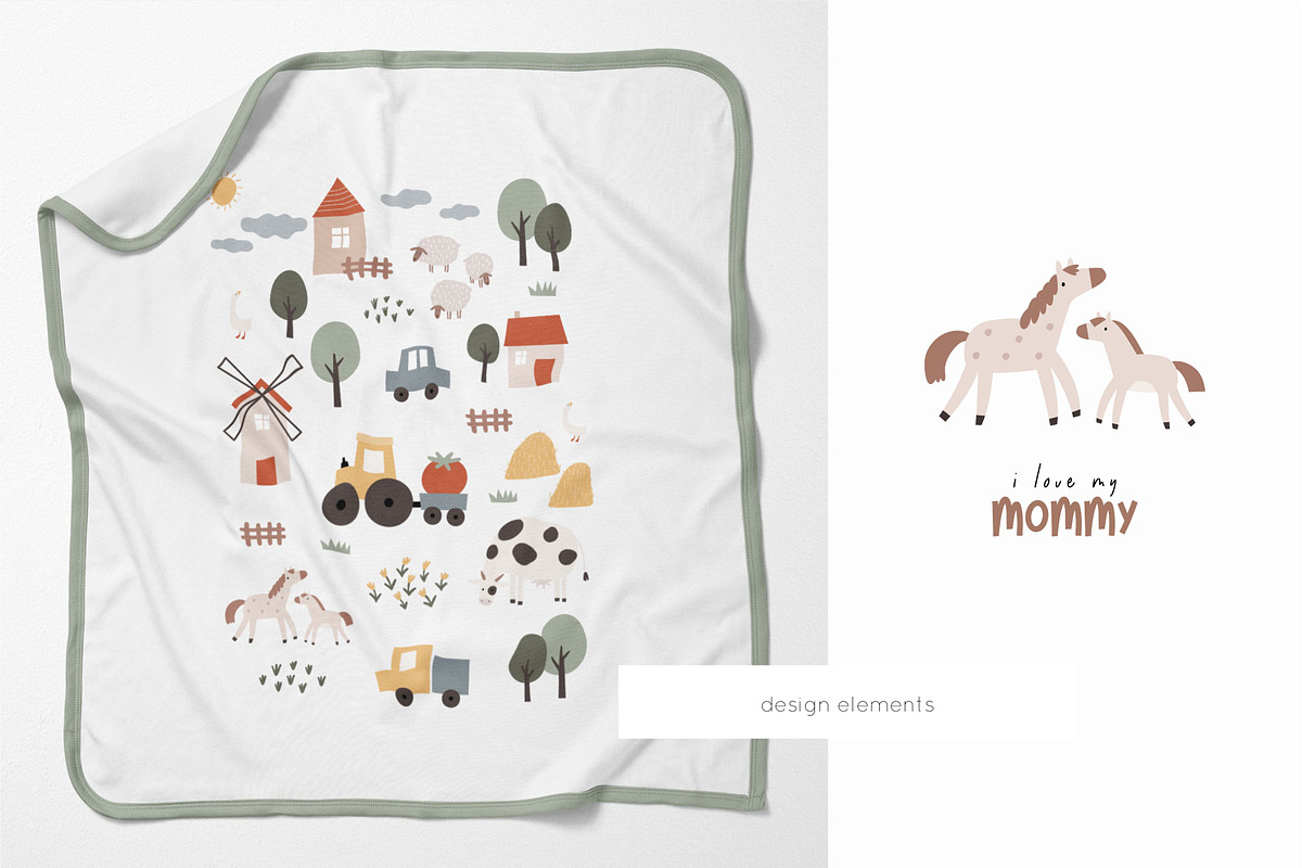 Happy Farm - cute boho animals