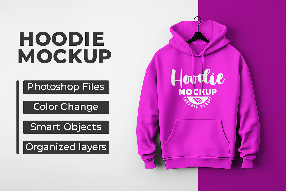 Hoodie Mockup, a Hoody Mockup by Van Design Studio