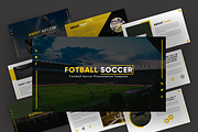 Fotball Soccer - Sport Google Slides, a Presentation Template by Naistudio