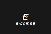 E letter gaming logo, a Branding & Logo Template by Piro Concept
