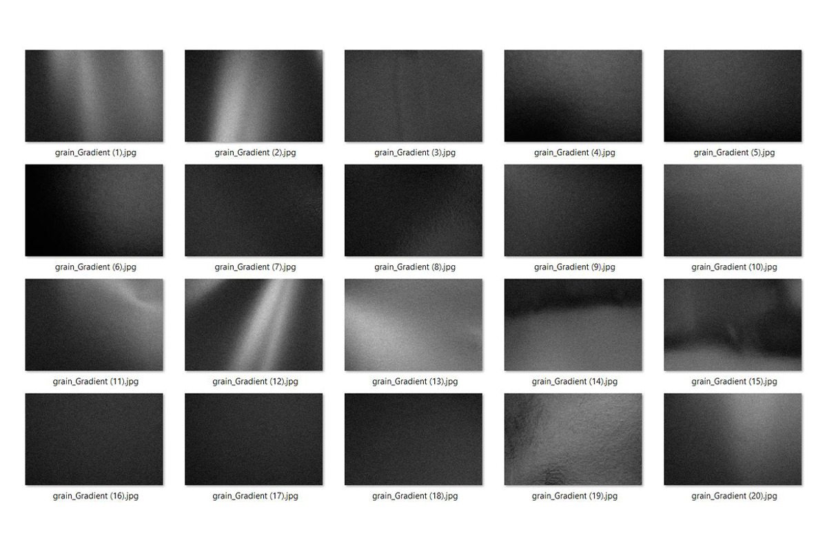 20 Grain Gradient Textures, a Texture Graphic by CCPreset | Creative Market