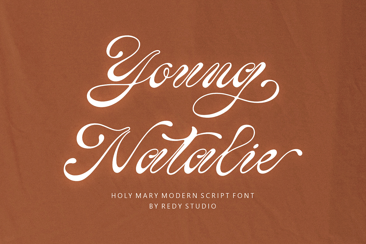 Holy Mary – Modern Calligraphy Font