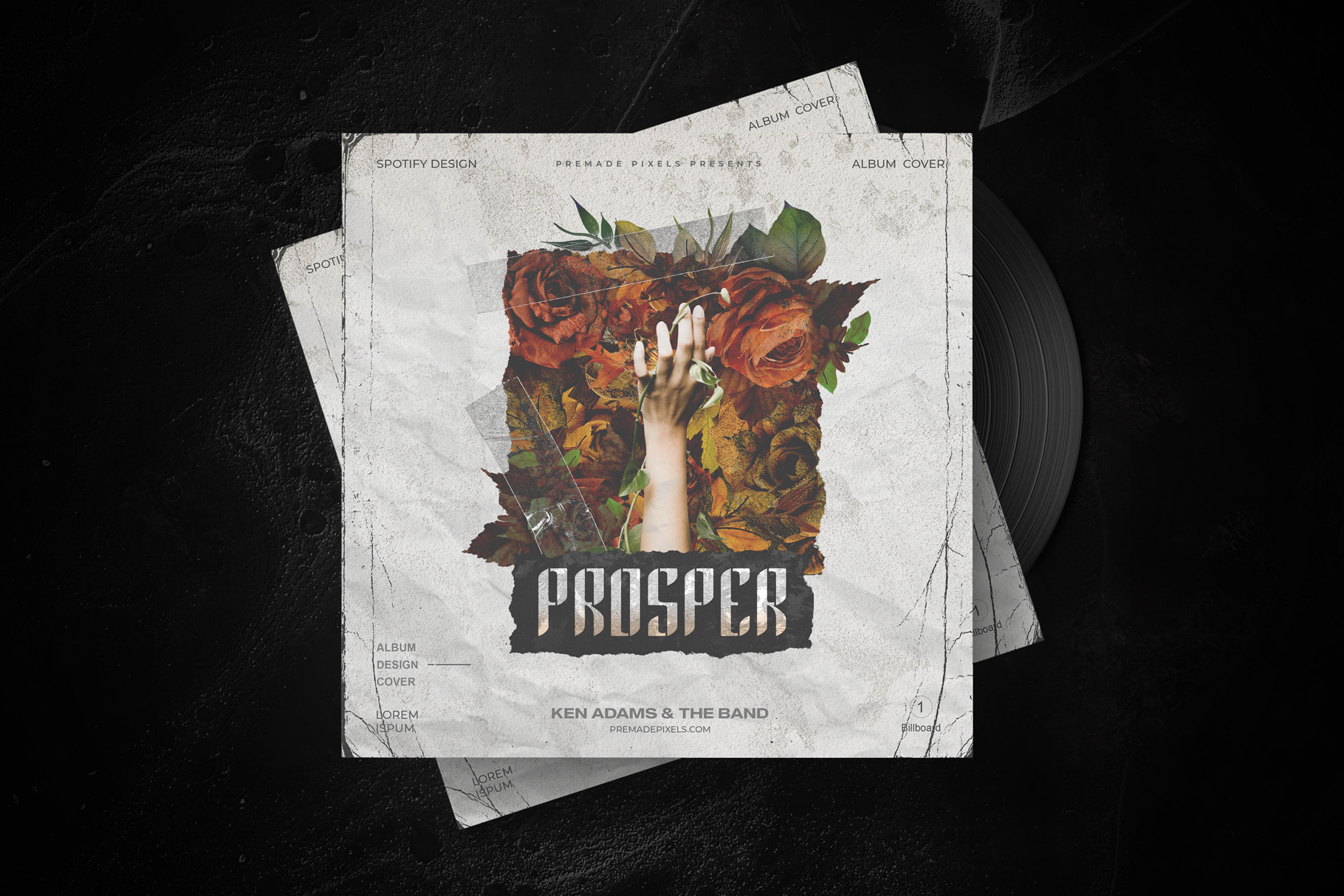 Prosper Album Cover Art, a Social Media Template by PremadePixels.com