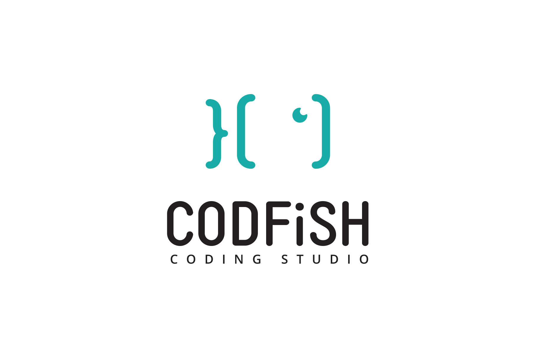 Codfish Coding Logo Template, a Branding & Logo Template by Tovarkovdesign