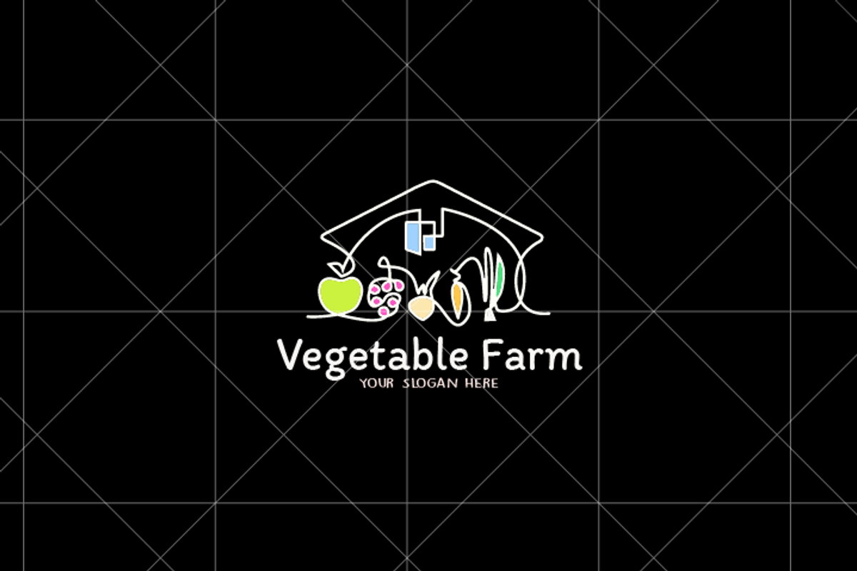 Animated Logo / Vegetable Farm, a Branding & Logo Template by LogoBuy